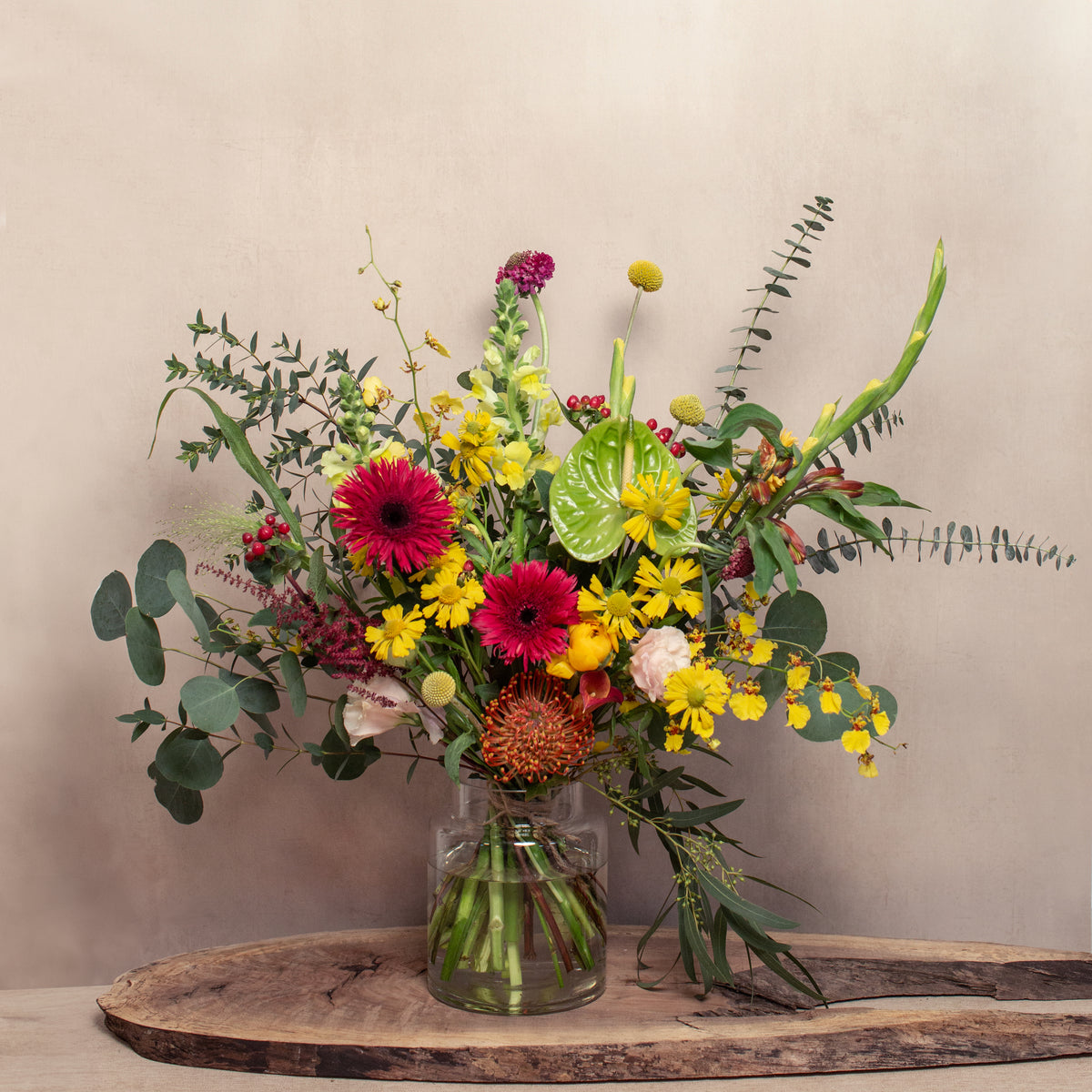 Verdant Moon Flower Bouquet – The Floristry SG